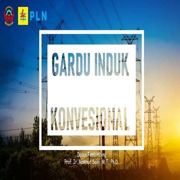 Gardu Induk Konvensional | PPTX