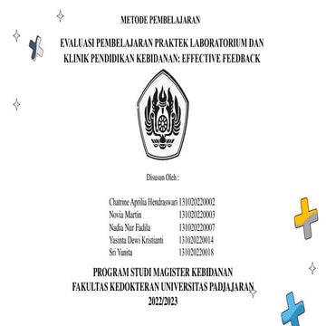 Kelompok 2 Ppt Effective Feedback Kelompok 2 Ppt Effective Feedback Pptx