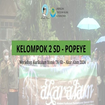 Kelompok 2 SD (Popeye). workshop kurikulum | PPTX