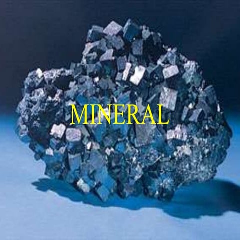MIneral | PPT