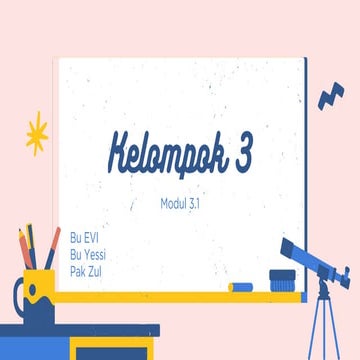 Kelompok 3 Materi yang terdapat di kelas | PPT