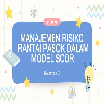 Manajemen Resiko Rantai Pasok dalam Model SCOR.pdf