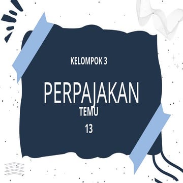 pajak penghasilan final pph pasal 15 dan pph 19 | PPTX