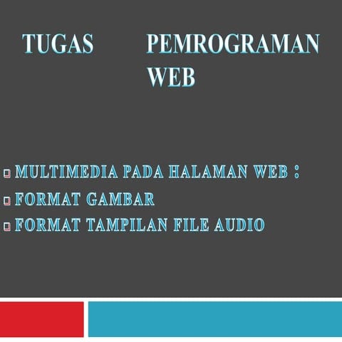 Tugas Kelompok 6 - Pemrograman Web | PPTX