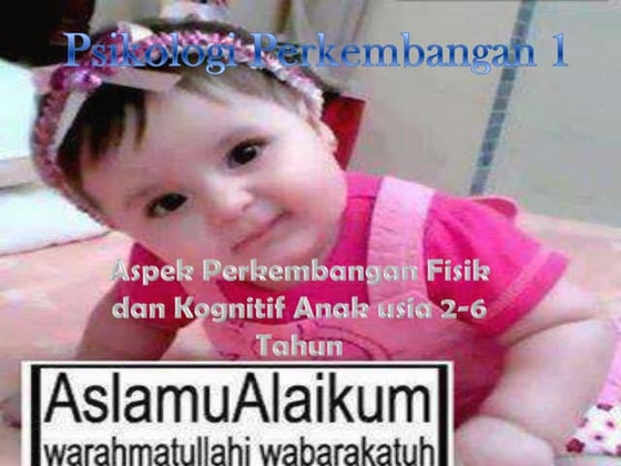 Tugas Presentasi PPT Perkembangan Masa Anak | PPT