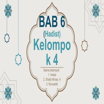 kelompok4 (hadist bab 6) .pptx