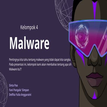 Kelompok 4 Malware aplikasi berbahaya yang ada di internet.pptx