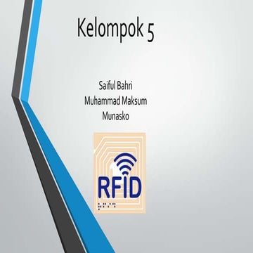 Slide RFID | PPTX