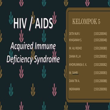 Askep dan Kasus HIV AIDS | PPTX