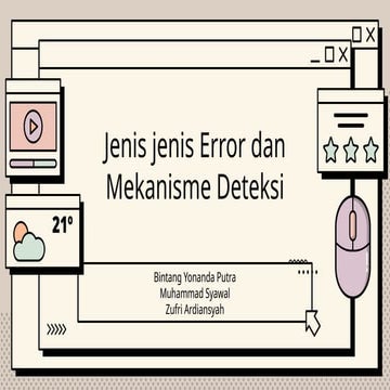 Segala macam Jenis Error dan Mekanisme Deteksi.pptx