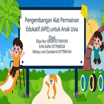 Kelompok5_Modul5_Pengembangan Alat Permainan Edukatif (APE) untuk Anak ...