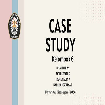 Kelompok 6_Study Case MSDM & KEuangan mm | PDF