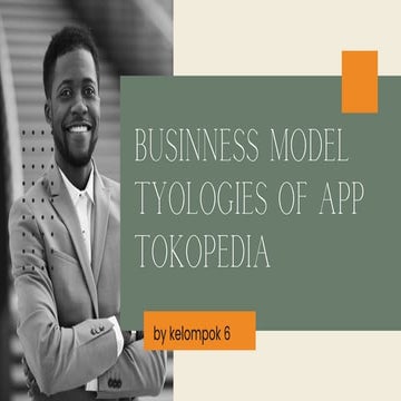Bisnis model tokopedia | PDF