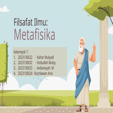 kelompok 7-metafisika filsafat ilmu.pptx