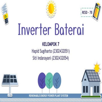 KELOMPOK 7_Inverter Baterai_RESD 7B.pptx | Free Download