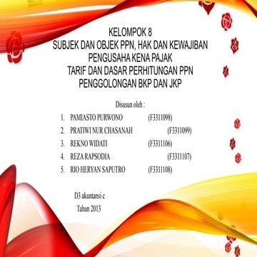 Kelompok 8 | PPTX