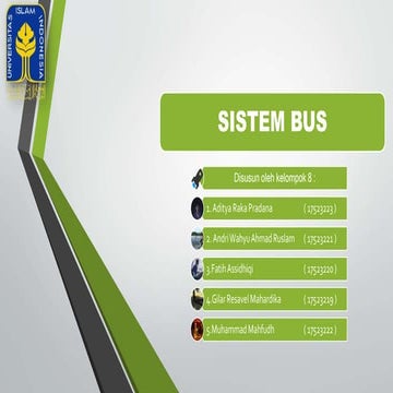 Sistem bus komputer | PPTX