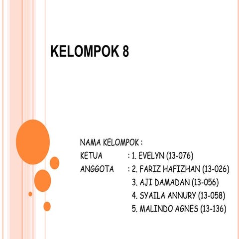 Slide Presentasi Kelompok 8 Psipddk3sks (NIM Genap) | PPT | Free Download
