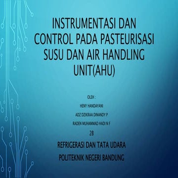 Instrumentasi dan control | PPT | Free Download