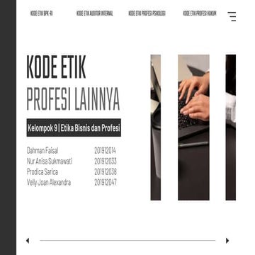 Kelompok 9_EBP_Kode Etik Profesi Lainnya.pptx