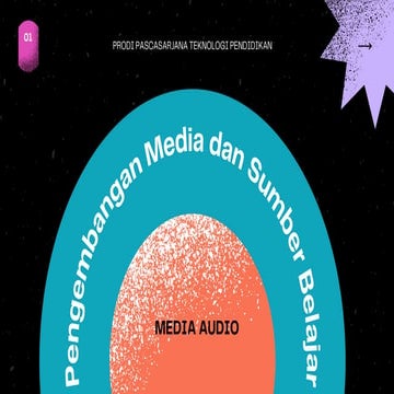 (PPT) Media Audio (Definisi, Klasifikasi, Jenis, Karakteristik ...