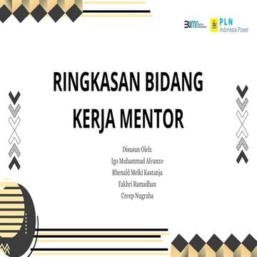 Kelompok Bidang Pemeliharaan Listrik_ Ringkasan Bidang Kerja Mentor Listrik.pdf
