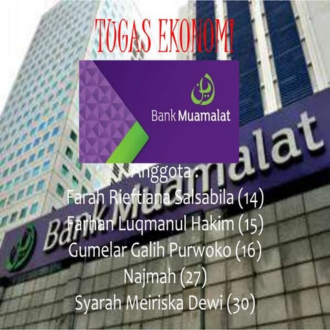 Perbankan Syariah (Bank Muamalat) | PPTX