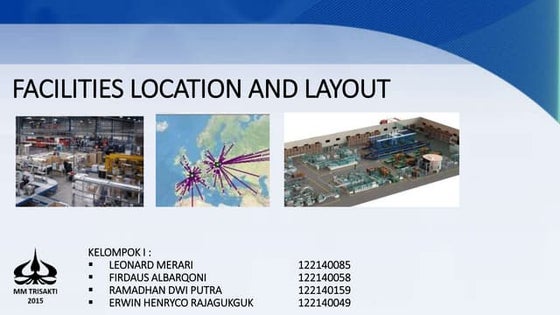 Operations management chapter: facility location | PPT