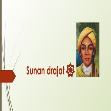 Sejarah Sunan Drajat Dalam Penyebaran Islam .pptx