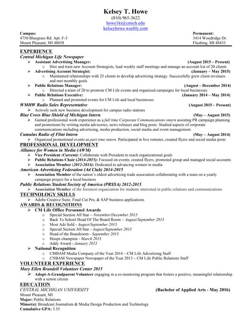 Allyson Gass's Resume | PDF | Apparel Industry | Industries