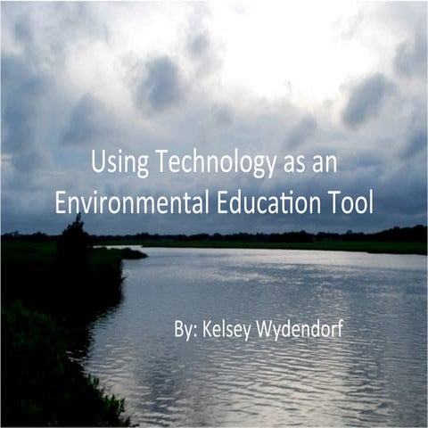 Using Technology as an Environmental Education Tool | PDF