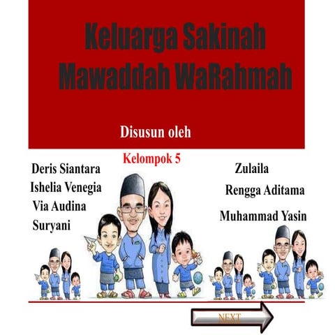 Keluarga sakinah mawddah wa rahmah | PPTX