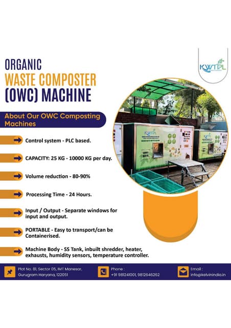 Organic Waste Compost Machines.b pdf | PDF