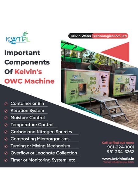 OWC COMPOSTING MACHINE | Organic Waste Compostert | PDF
