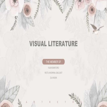VISUAL LITERATURE.pptx