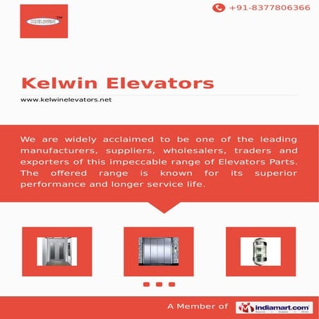 Kelwin elevators | PDF | Manufacturing Industry | Industries