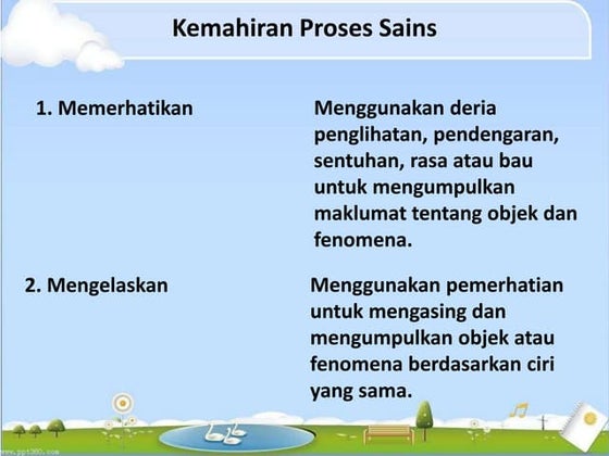 Kemahiran proses sains | PDF