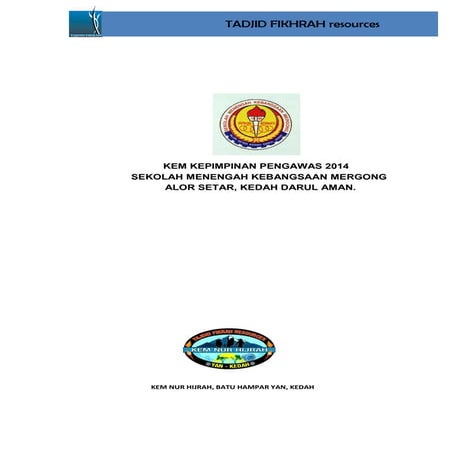 Kem kepimpinan pengawas 2014 pemasaran | PDF