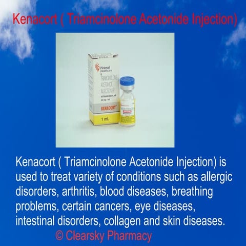 Kenacort (Triamcinolone Acetonide Injection) | ODP