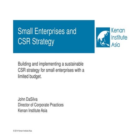 Csr strategy | PPTX
