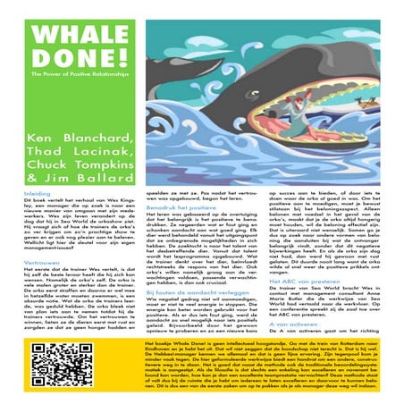 Ken blanchard whale done! | PDF