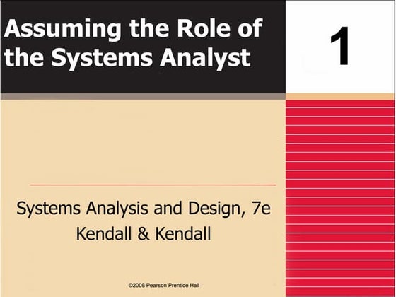 System Analysis Concepts and Roles - SAD | PPT