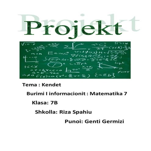 Projekt Kendet | PDF