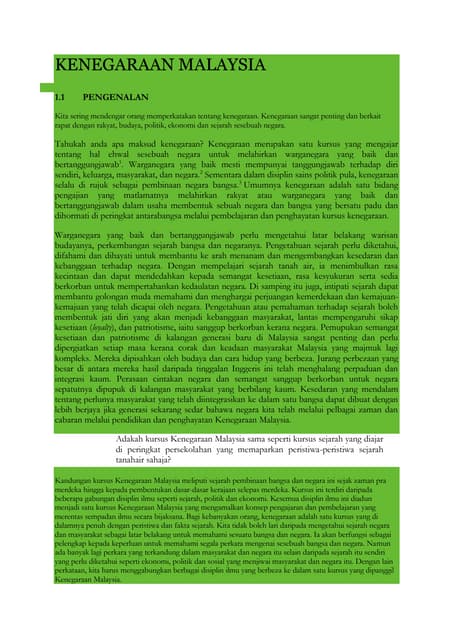 konsep negara bangsa | PPTX