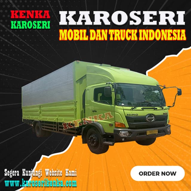 Karoseri Mobil dan Truck Wingbox : Hydraulic - Manual - Terpal | PDF