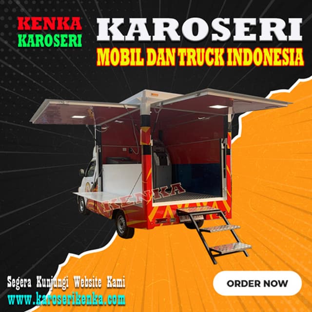 Karoseri Mobil Toko dan Food Truck - Promosi - Cafe | PDF