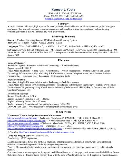 2010 Resume | PDF