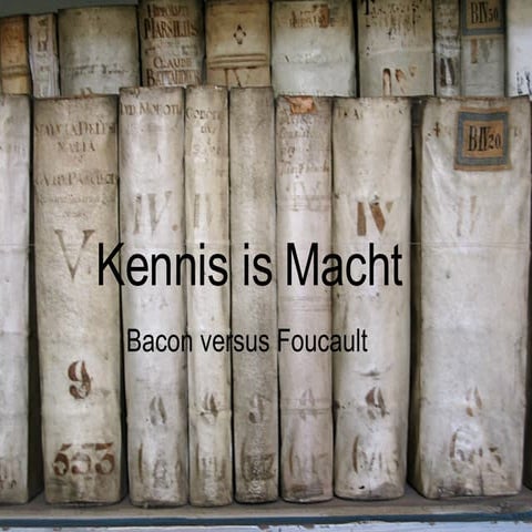 Kennis Is Macht | PPT