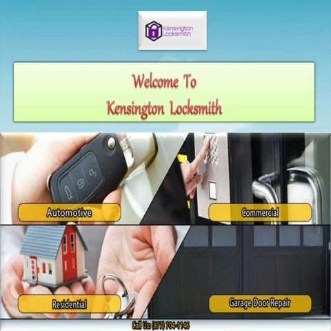 Kensington locksmith | PPTX | Home Security | Home & Garden