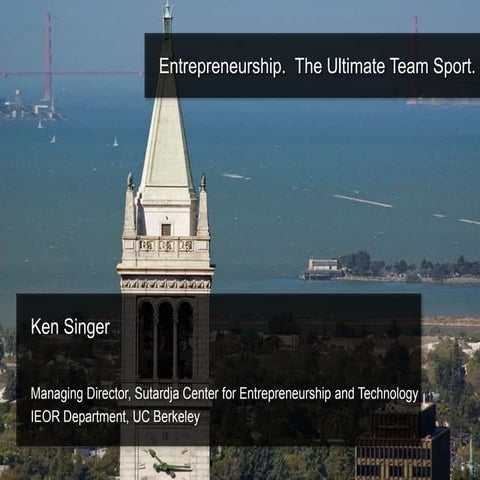 EIA2016Nice - Ken Singer: The Art of Team Formation | PPTX